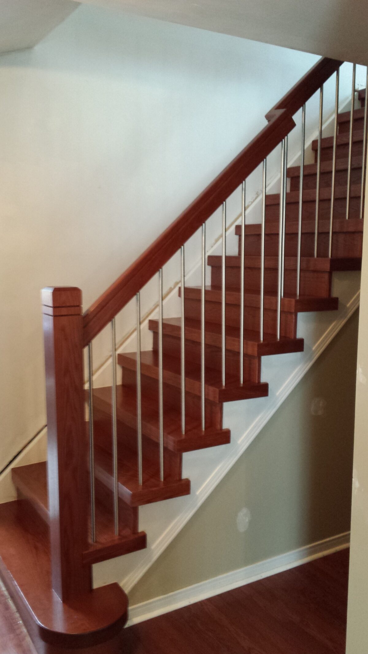 Stair Refinishing & Recapping - Arrows Hardwood Floors